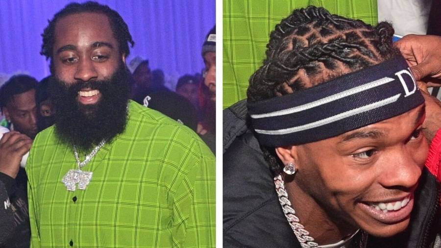 Lil Baby Attends James Harden's 36th Birthday Bash - PacRackz.com